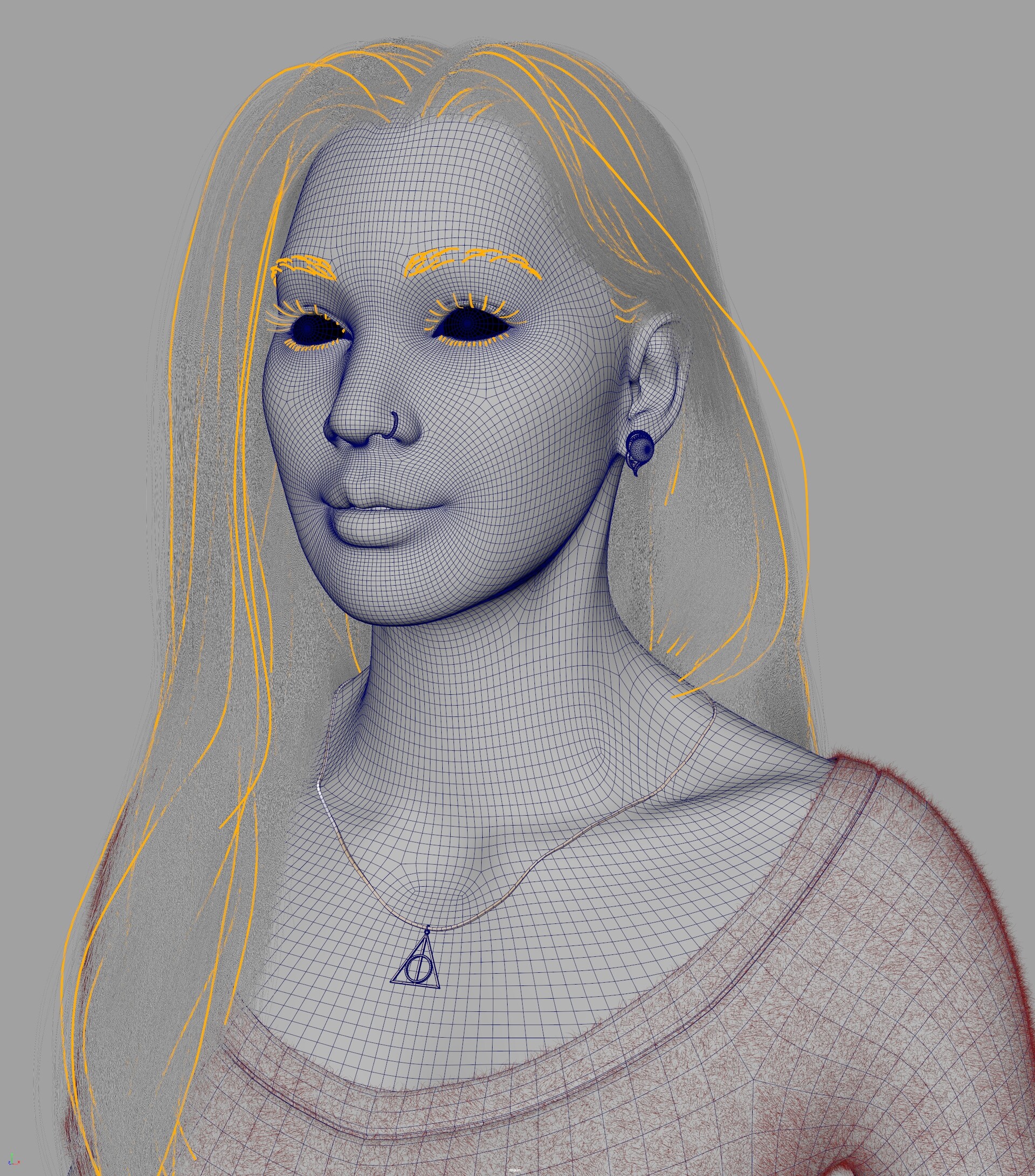 ArtStation - Lisa 3D Model