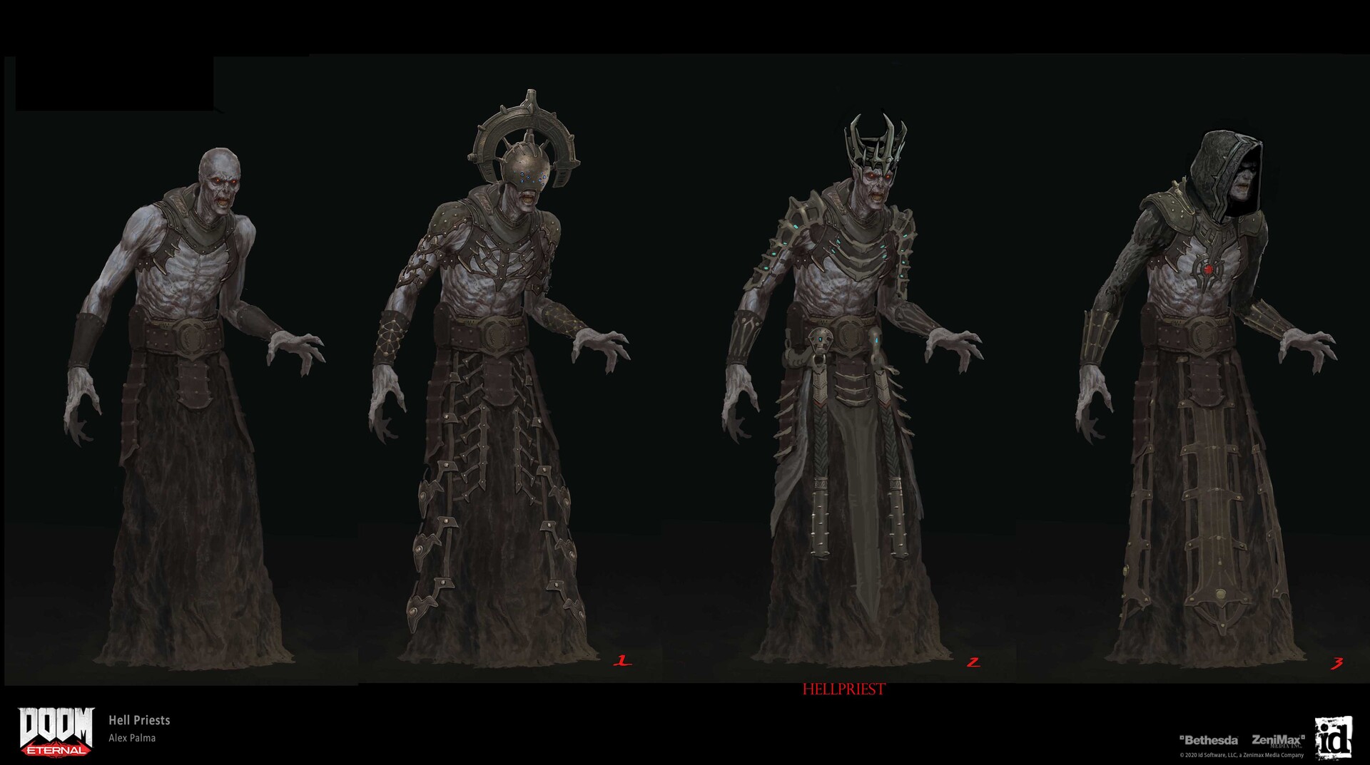 ArtStation - DOOM ETERNAL: Hell Priests
