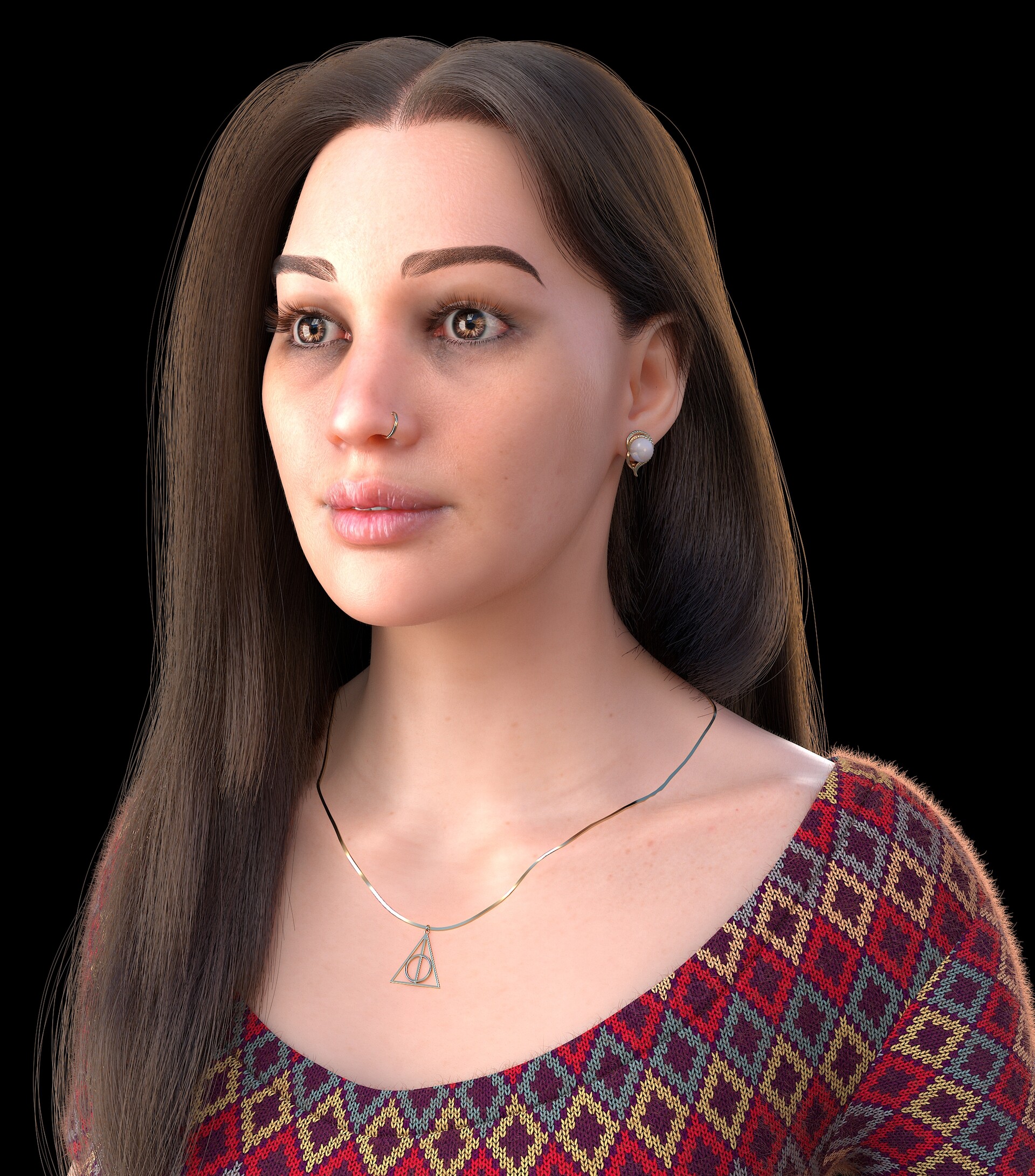 ArtStation - Lisa 3D Model