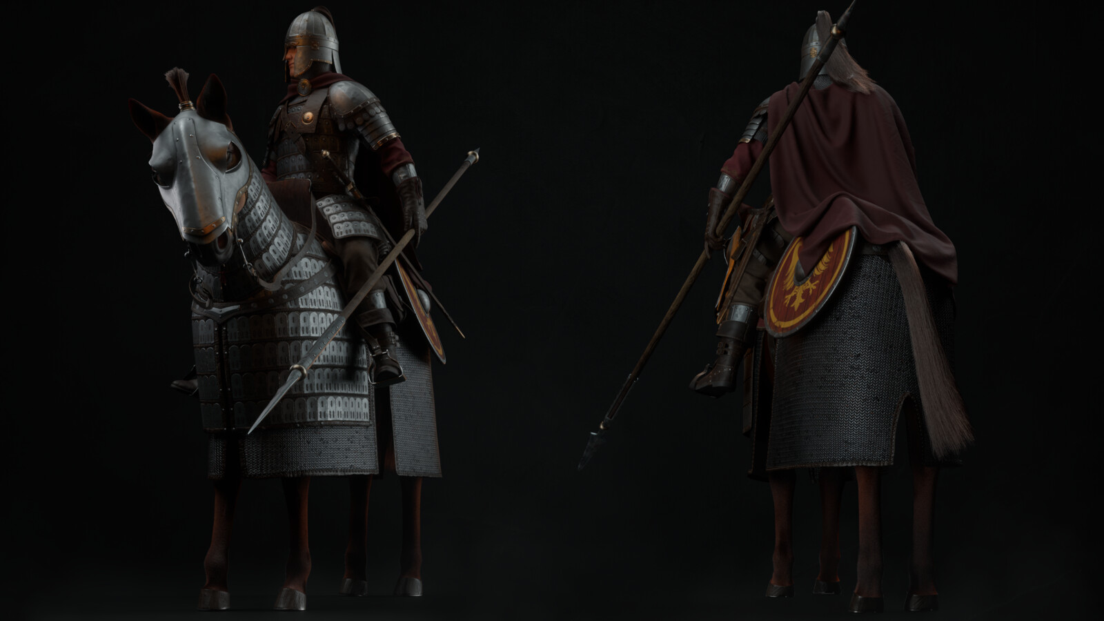 Vladimir Kharchenko - Byzantine cataphract