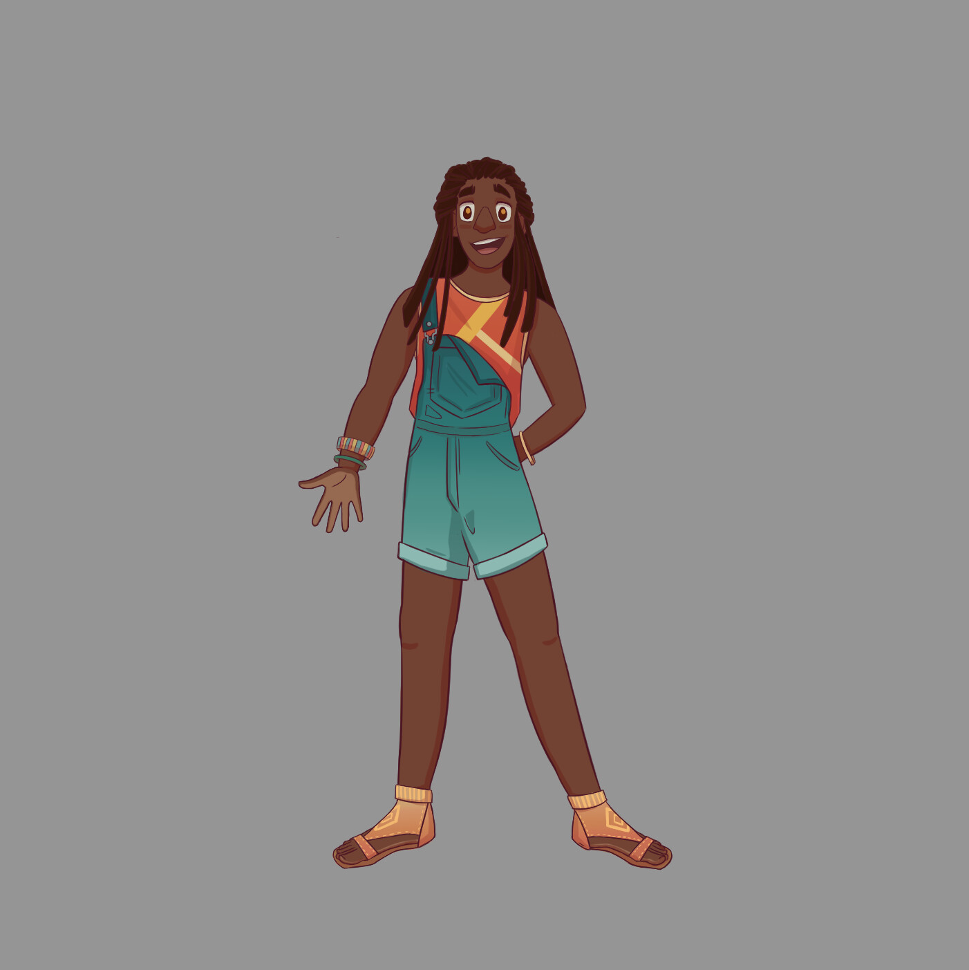 ArtStation - Character Design - Inés