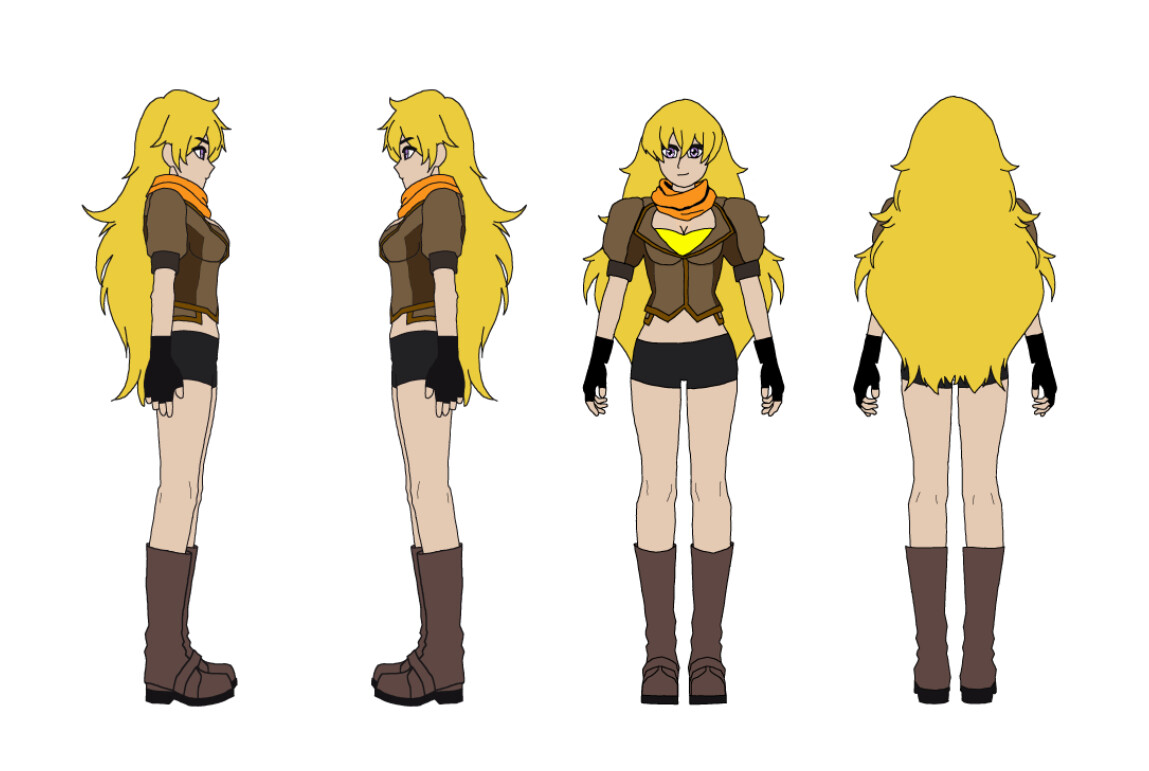 ArtStation - character turn around