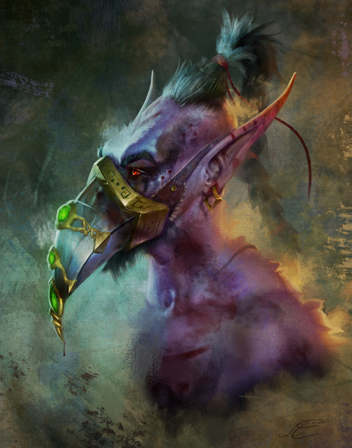 ArtStation - Fantasy Character Portrait