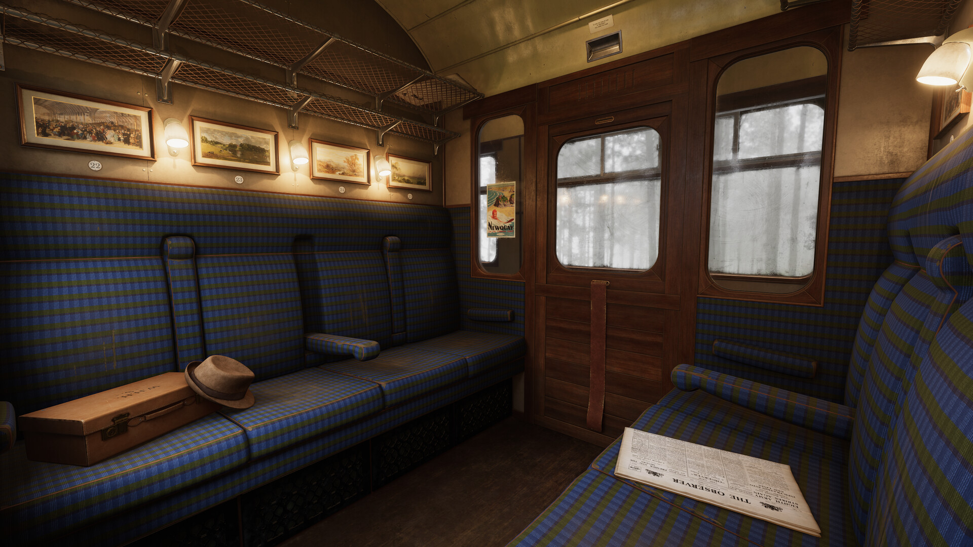 Jamie Westaway - Train Compartment