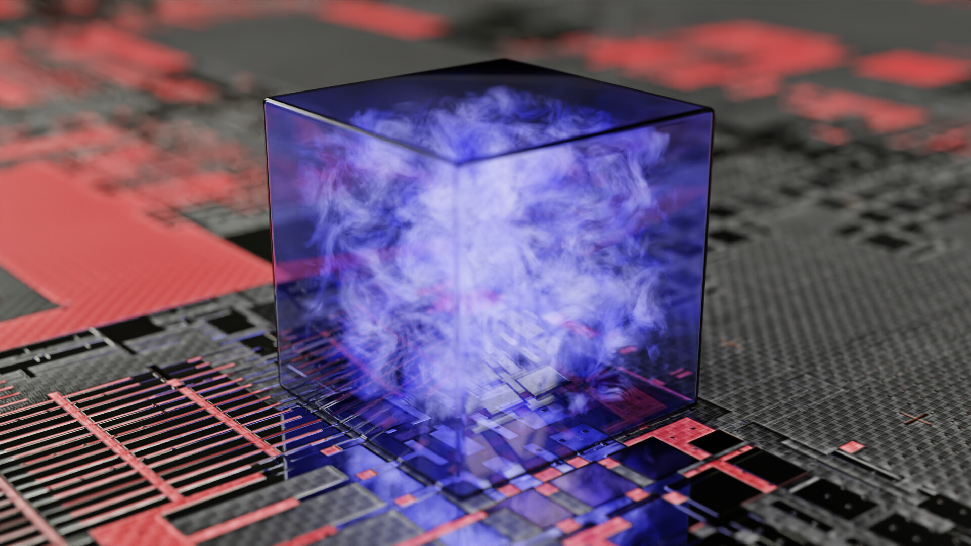 ArtStation - Volumetric Cube