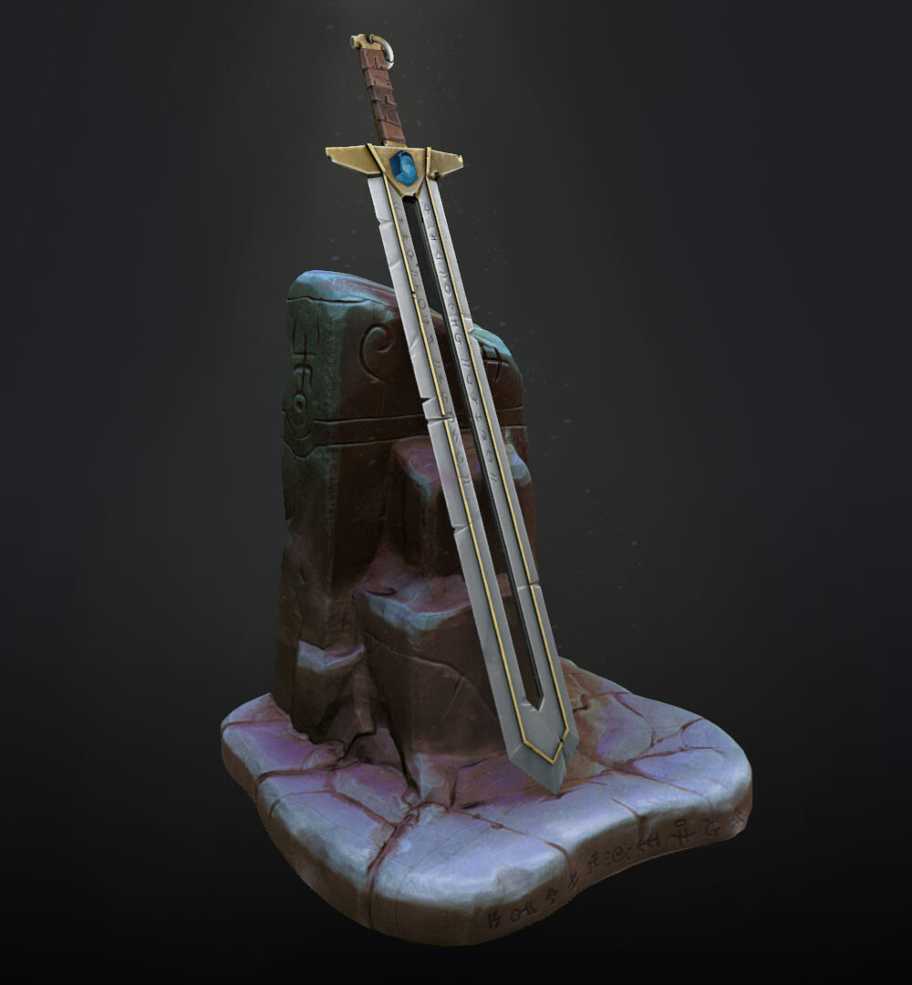 ArtStation - Sword and Stone