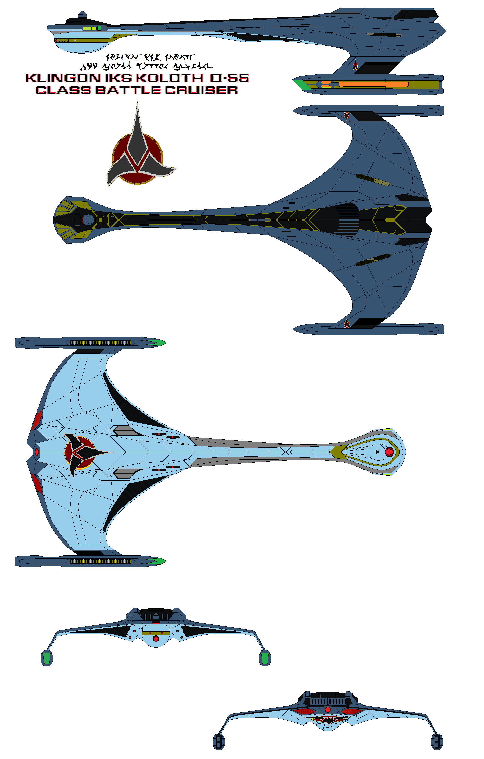 ArtStation - Klingon ship designs