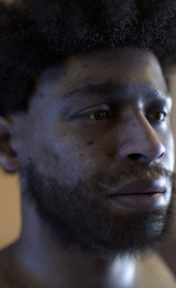 ArtStation - Male Photo-realistic Head Study