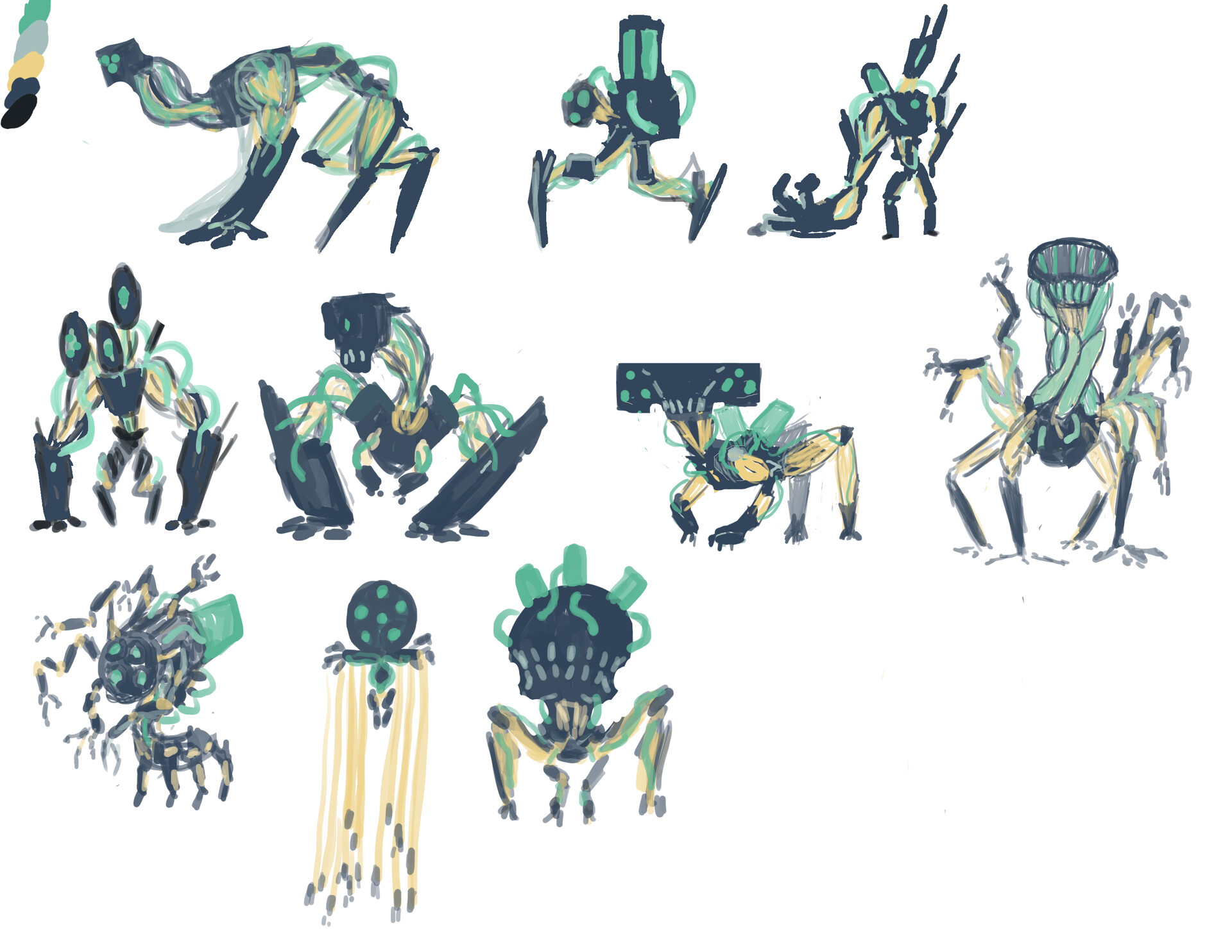 Marcus Gray - Enemy Design