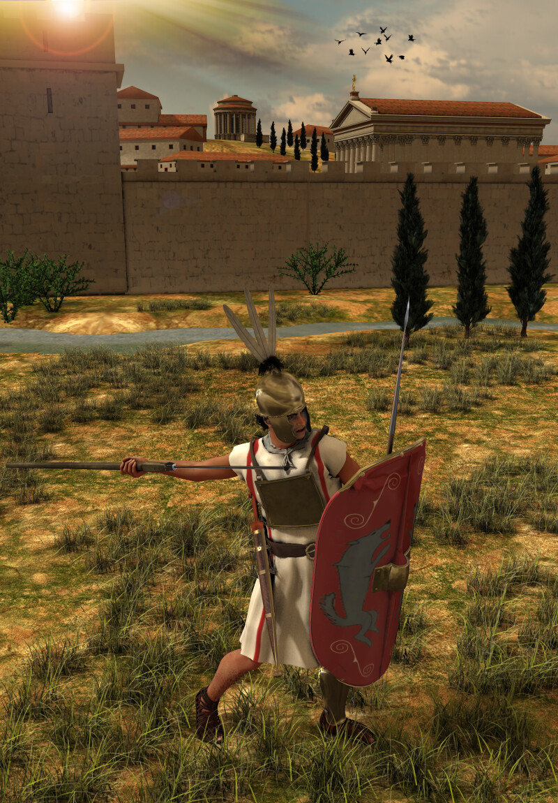 ArtStation - Roman Republic Hastati 202BC