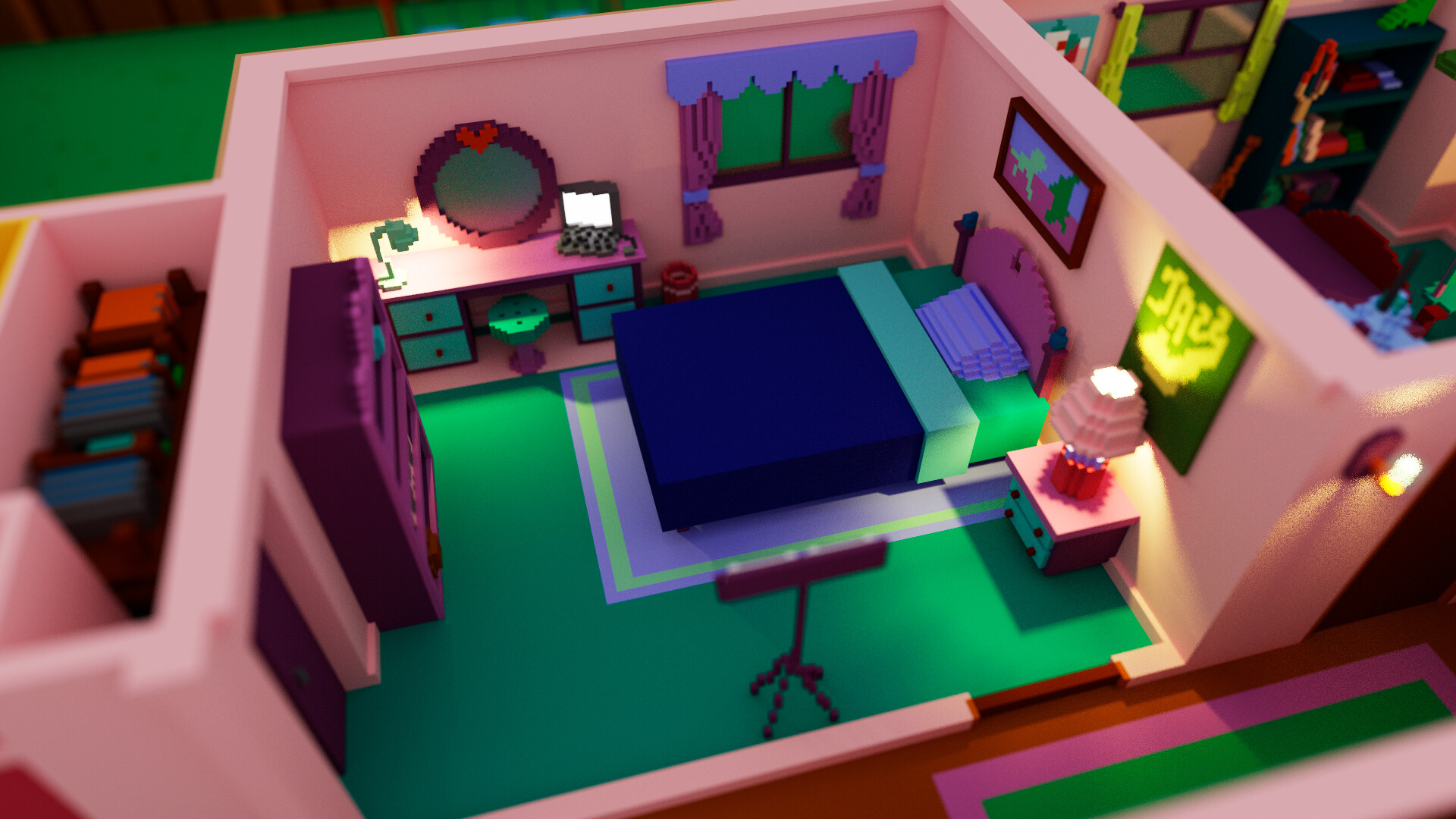 Alejandro Mondragon - The Simpsons House - 2nd floor