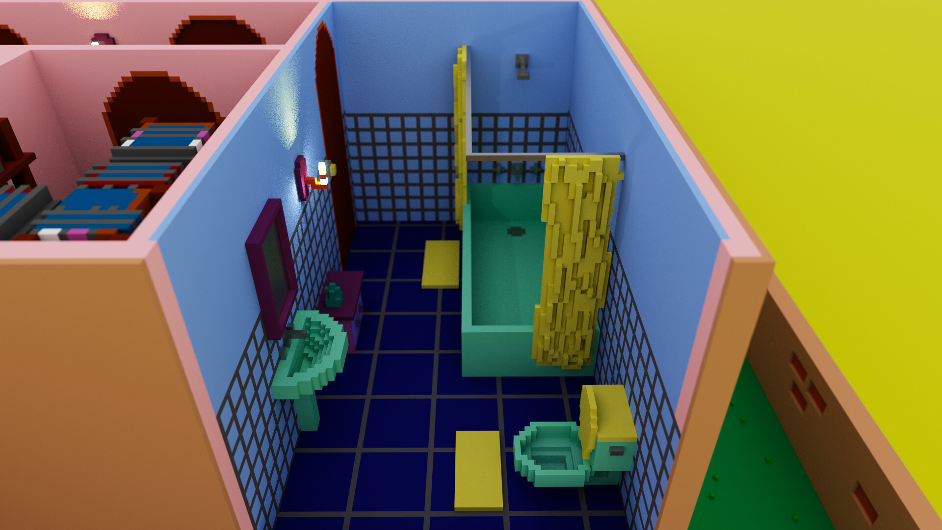 Alejandro Mondragon - The Simpsons House - 2nd floor