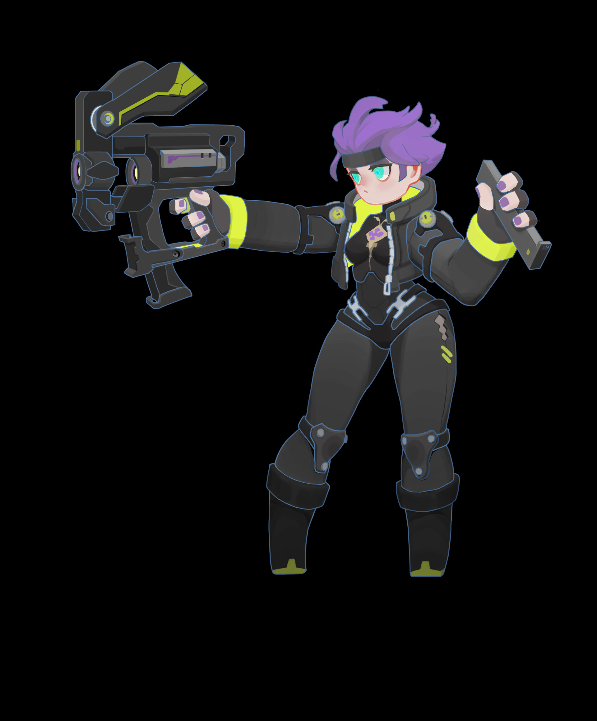 ArtStation - Shooter——Violet.Lulu