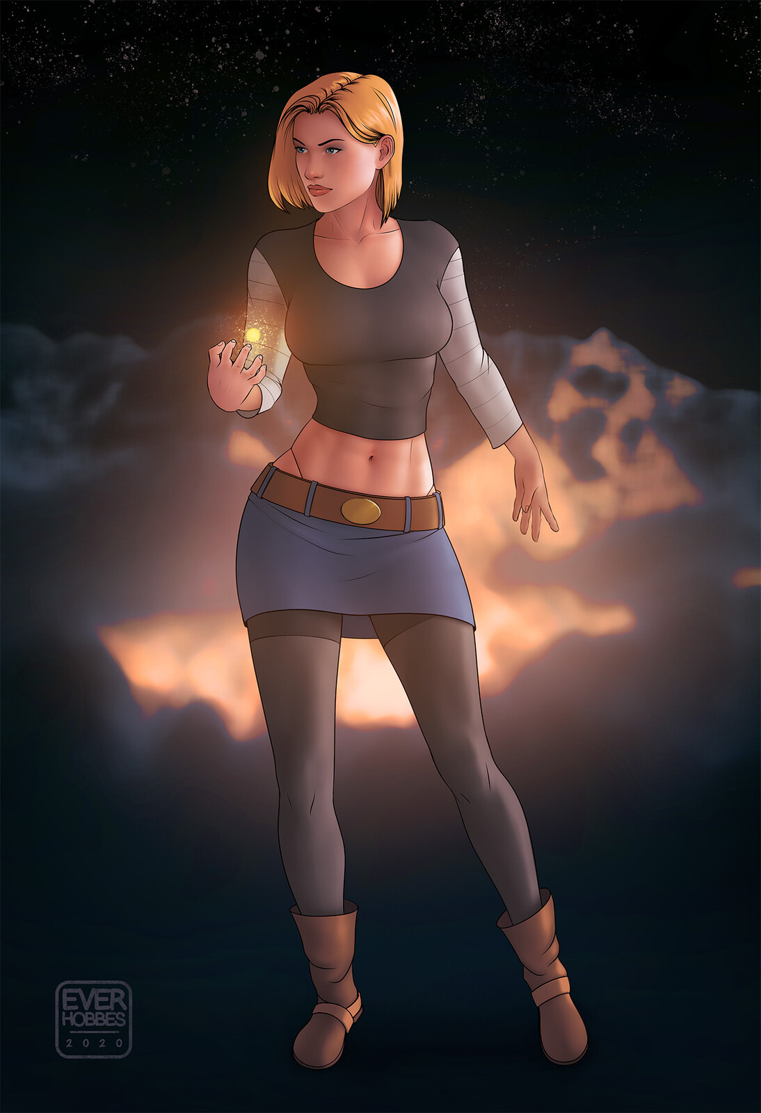 The Make Snake - Android 18, Dragon Ball z