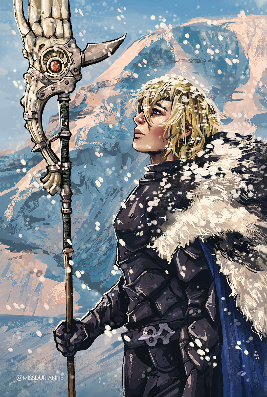 ArtStation - The Savior King and Fresh Snow