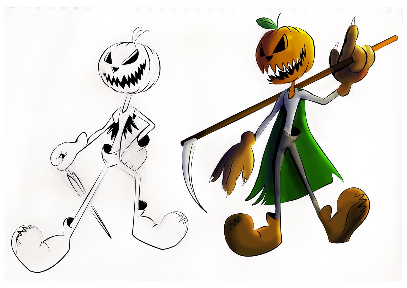 ArtStation - Halloween character design