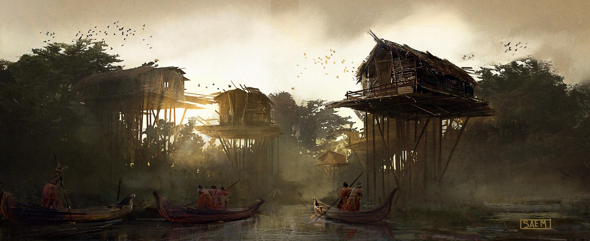 ArtStation - Keyframe illustrations