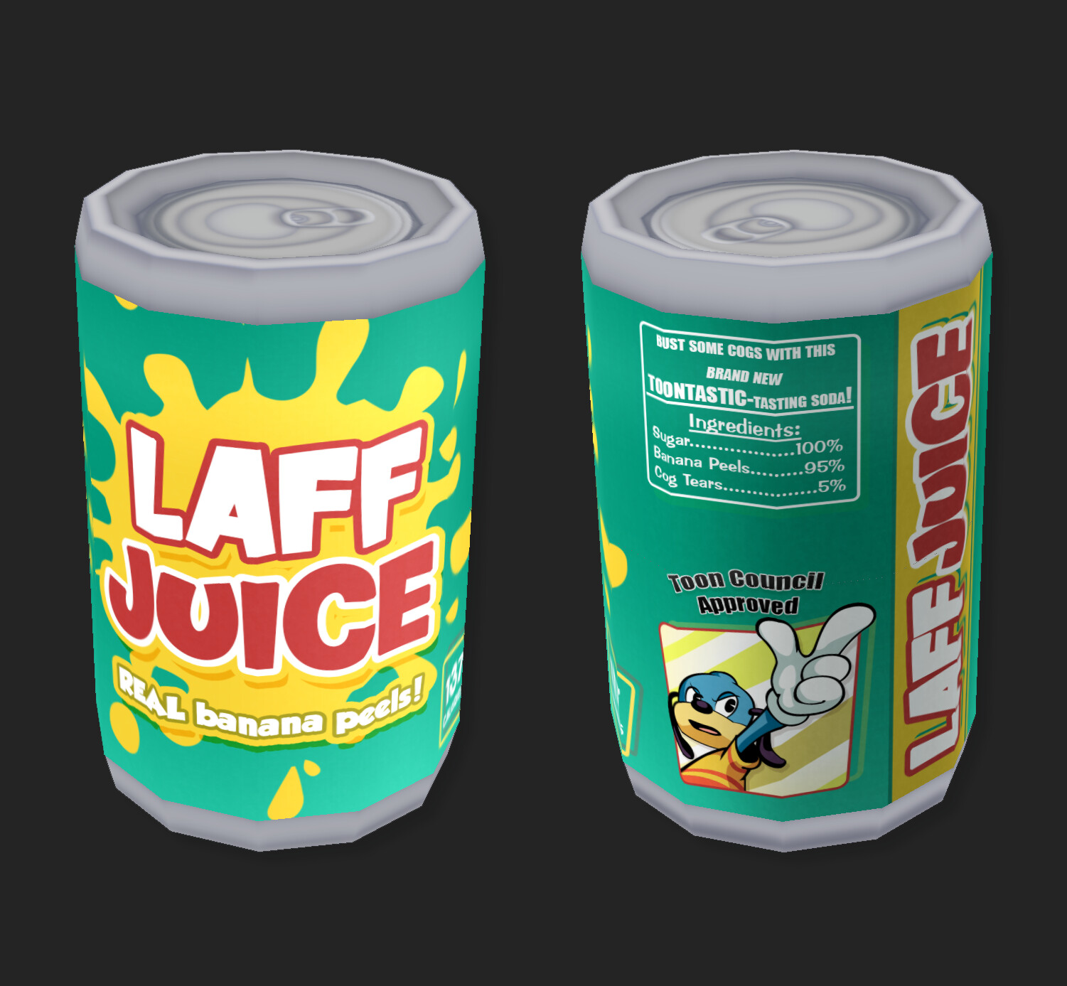 Erica Miller - Toontown's Funny Farm -- Laff Juice Soda
