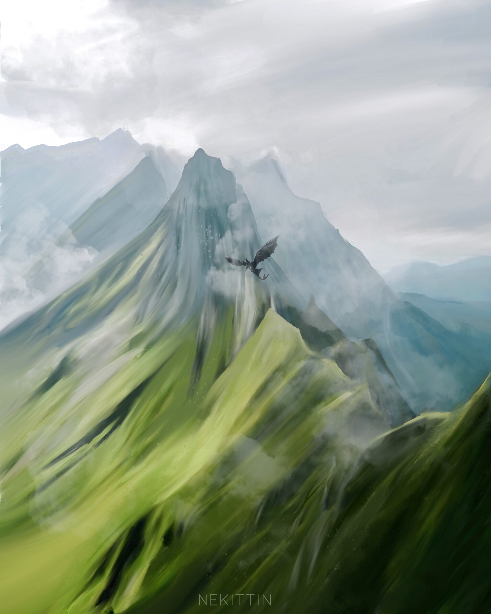 ArtStation - How to Train Your Dragon Art