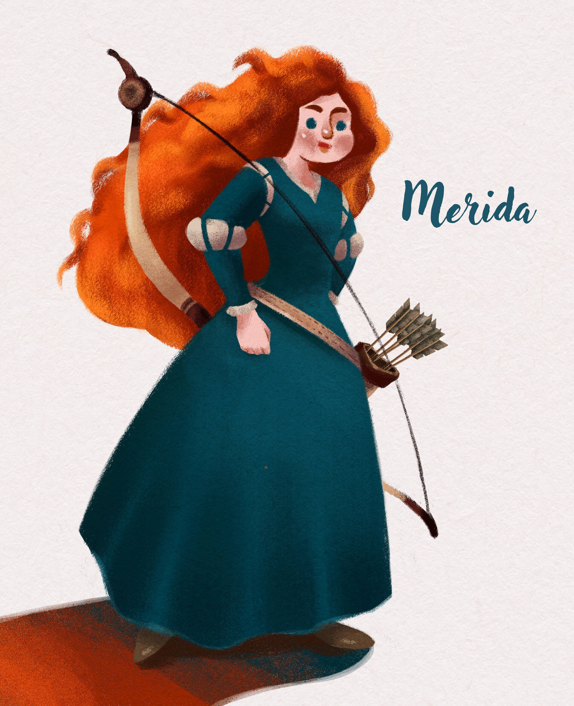 ArtStation - = Disneyprincess_Merida