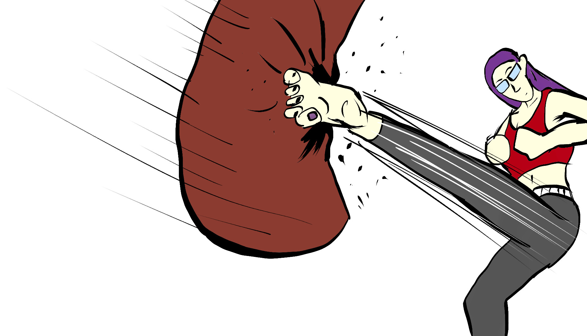 ArtStation - Jamey Kickboxing