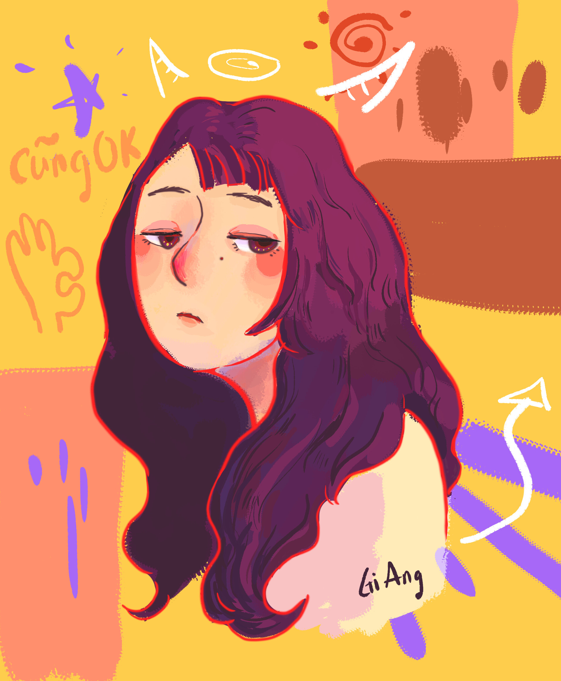 ArtStation - evil face