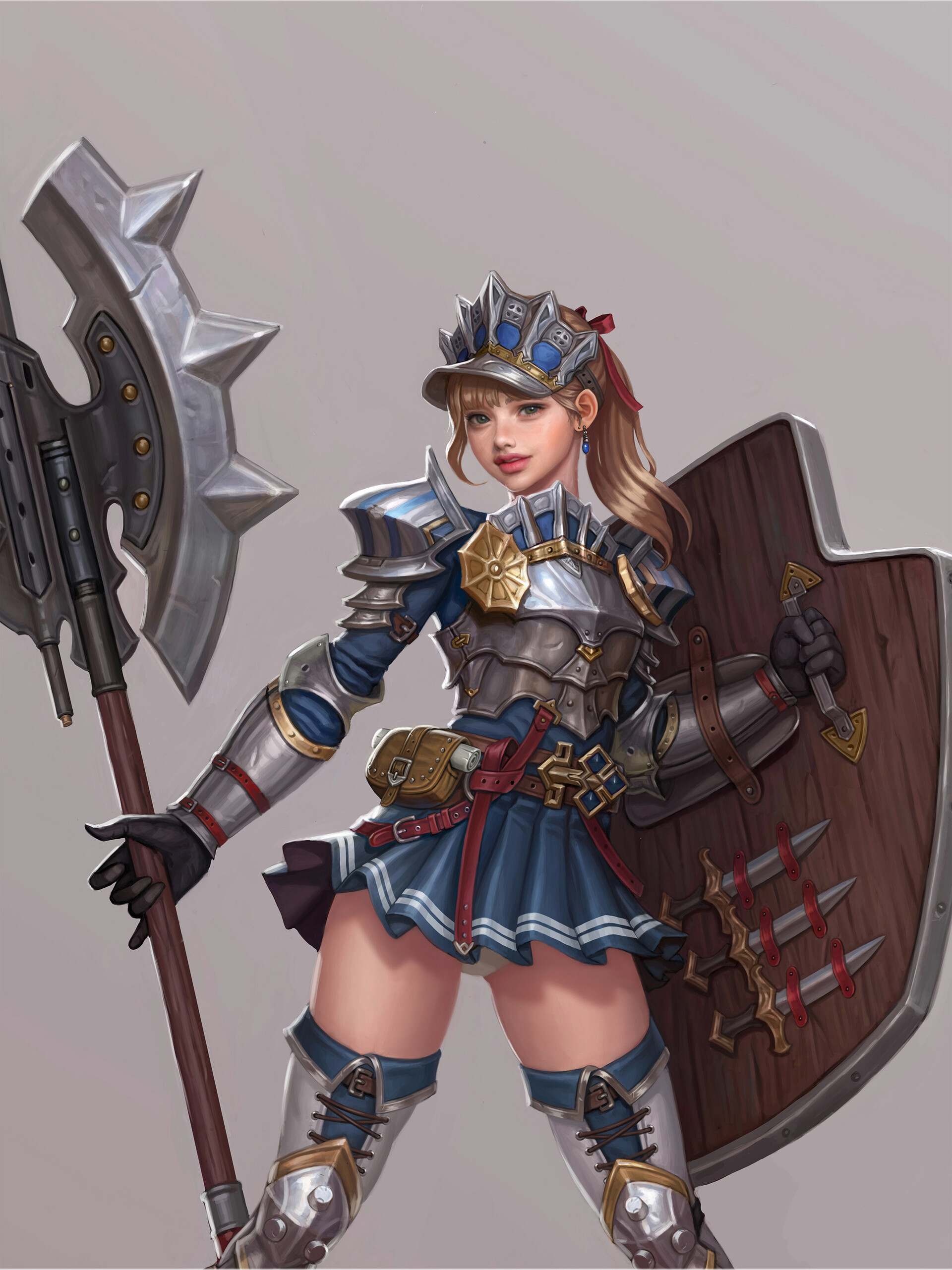 ArtStation - girl Warrior