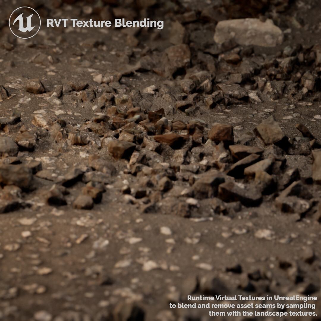 ArtStation - Shader Study - RVT Blending