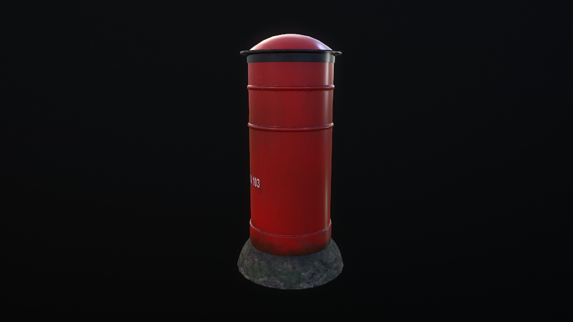 Gaurav Eknath Patil - Indian PostBox Game Ready Asset / Prop ( In House Project )