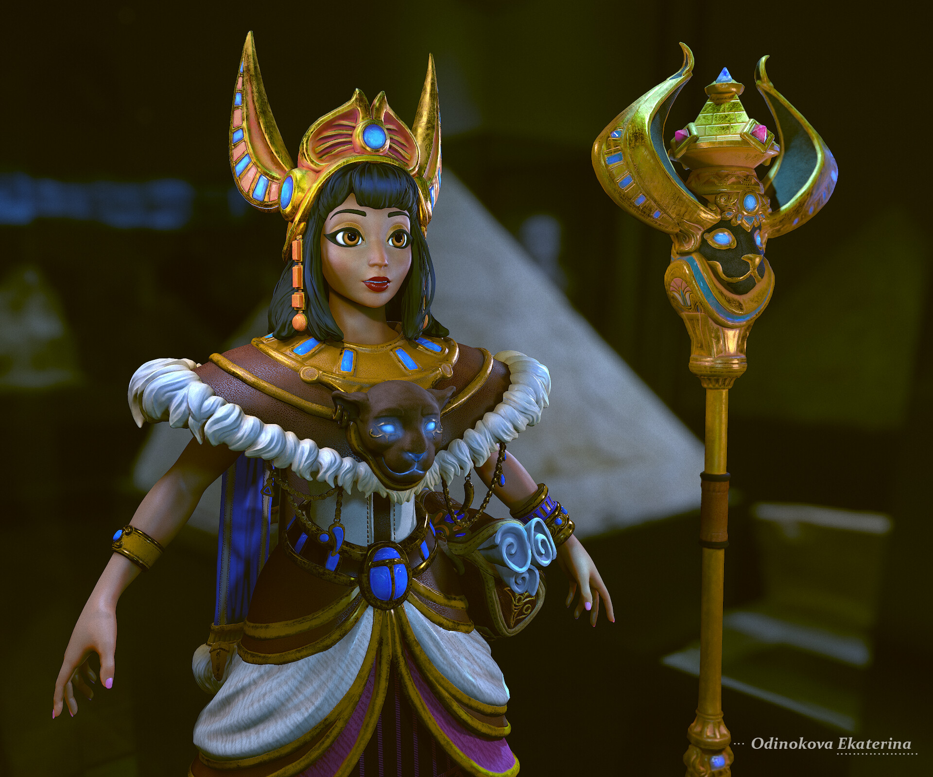 ArtStation - Cleopatra / Game Character Art (real-time)
