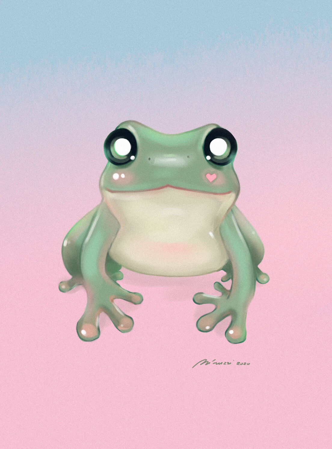 ArtStation - Cute Frog