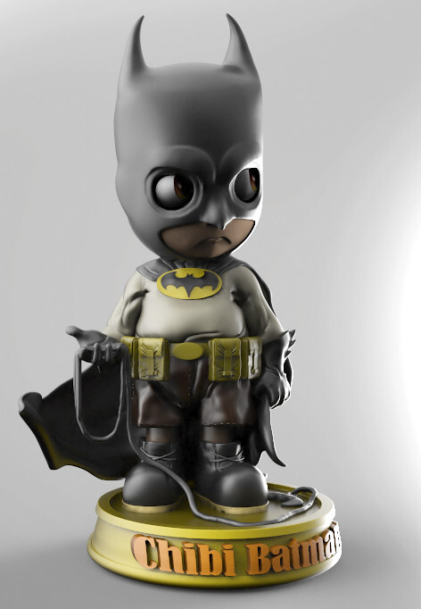 ArtStation - Chibi Batman