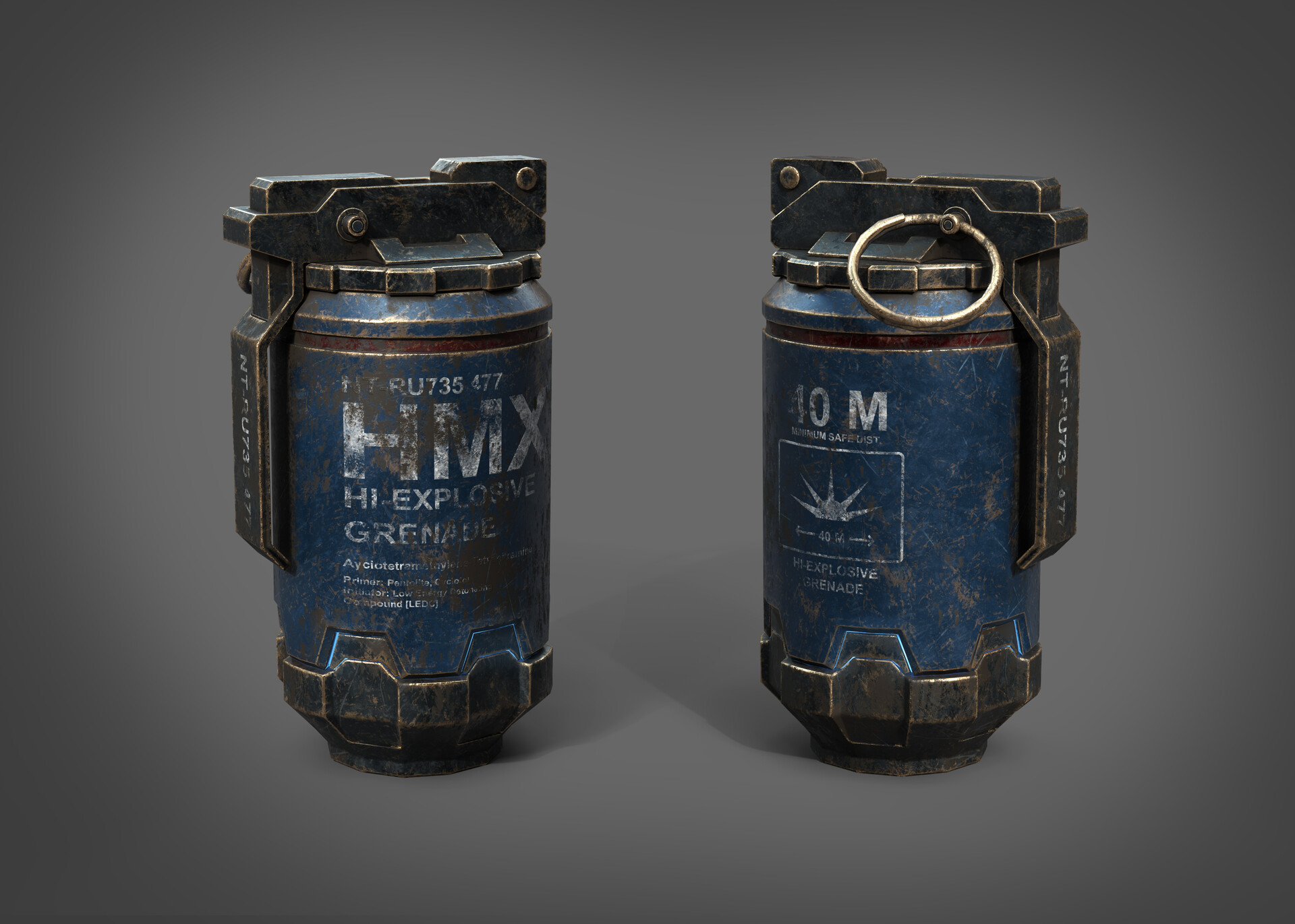 grenade artstation