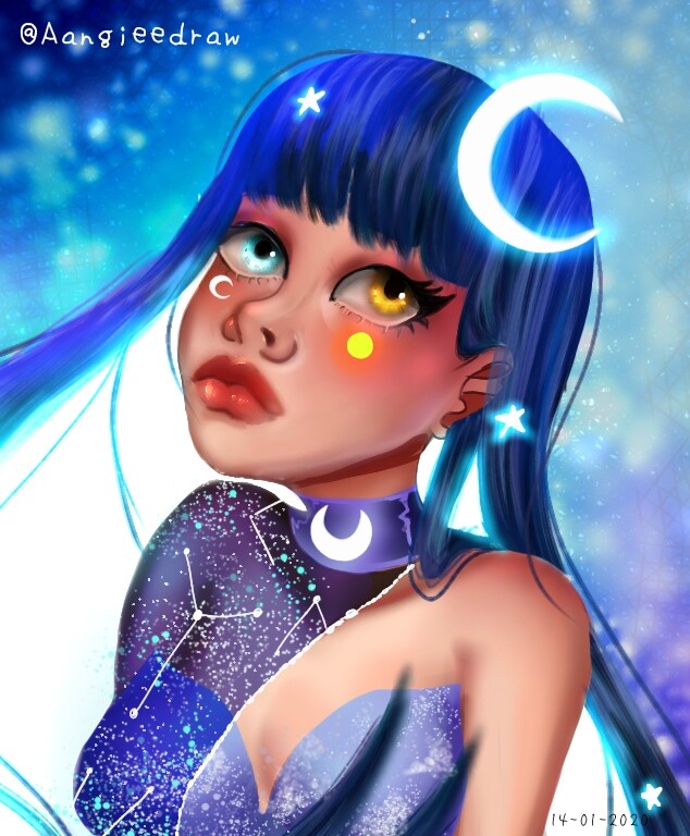 ArtStation - Moon Girl