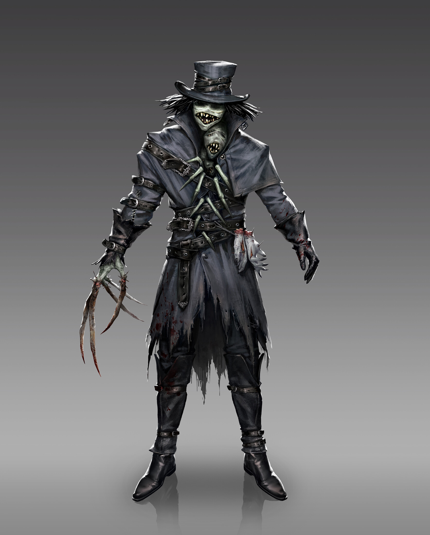 ArtStation - Works in 2019-Horror skin