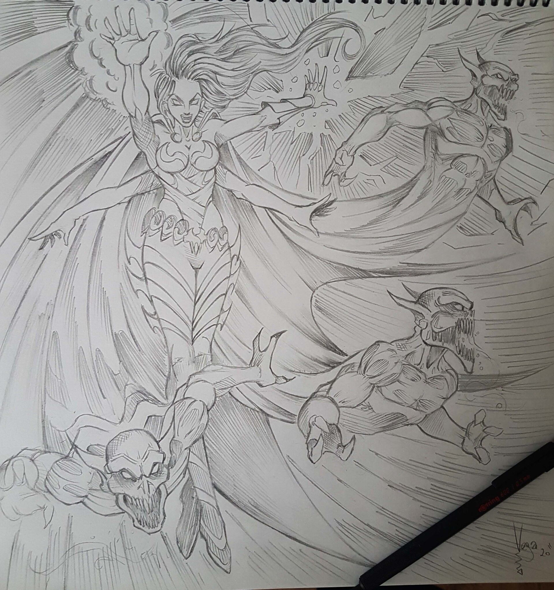 ArtStation - Wich anas Demons