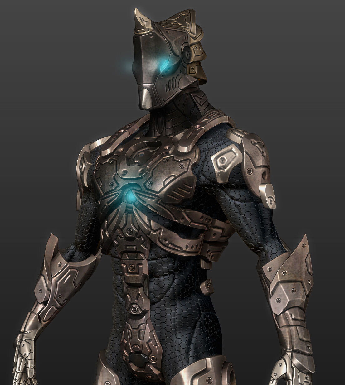 ArtStation - Alien Soldier (abrir)