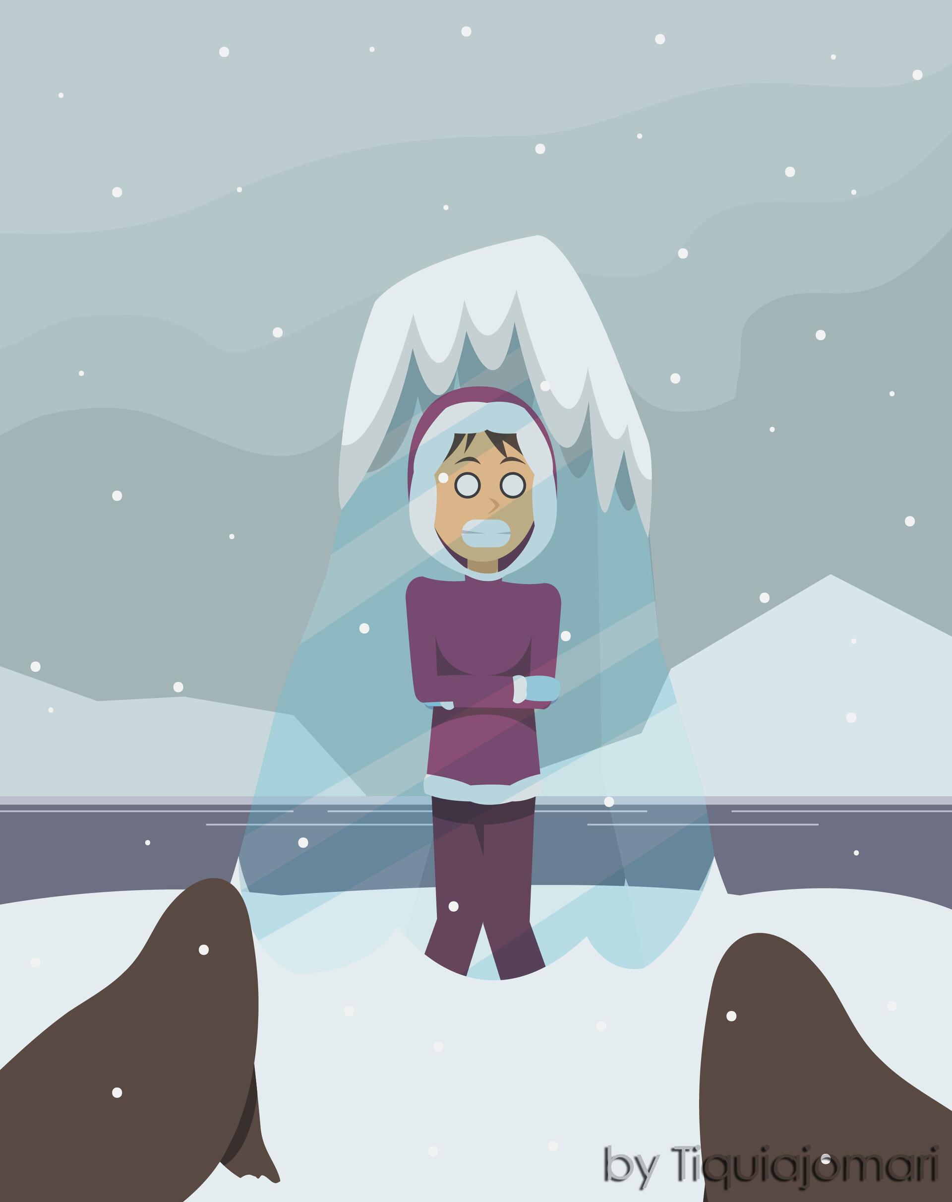 ArtStation - Stuck in an Ice