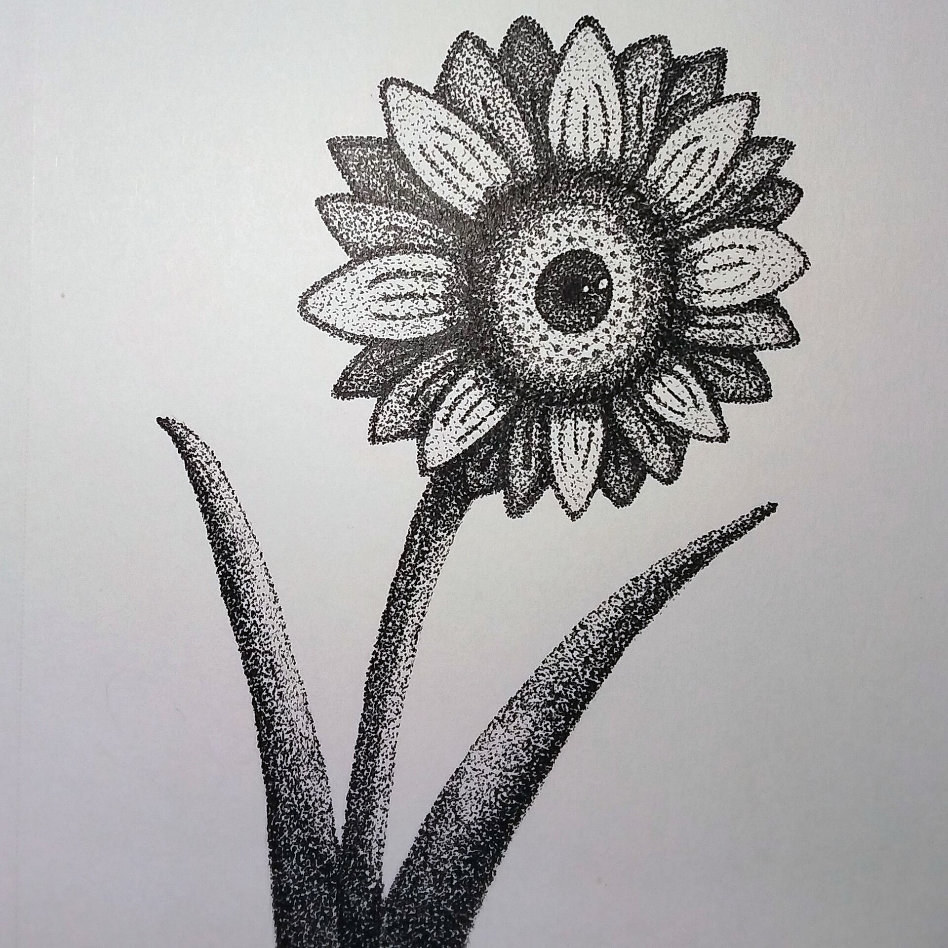 ArtStation - Stippled Flower