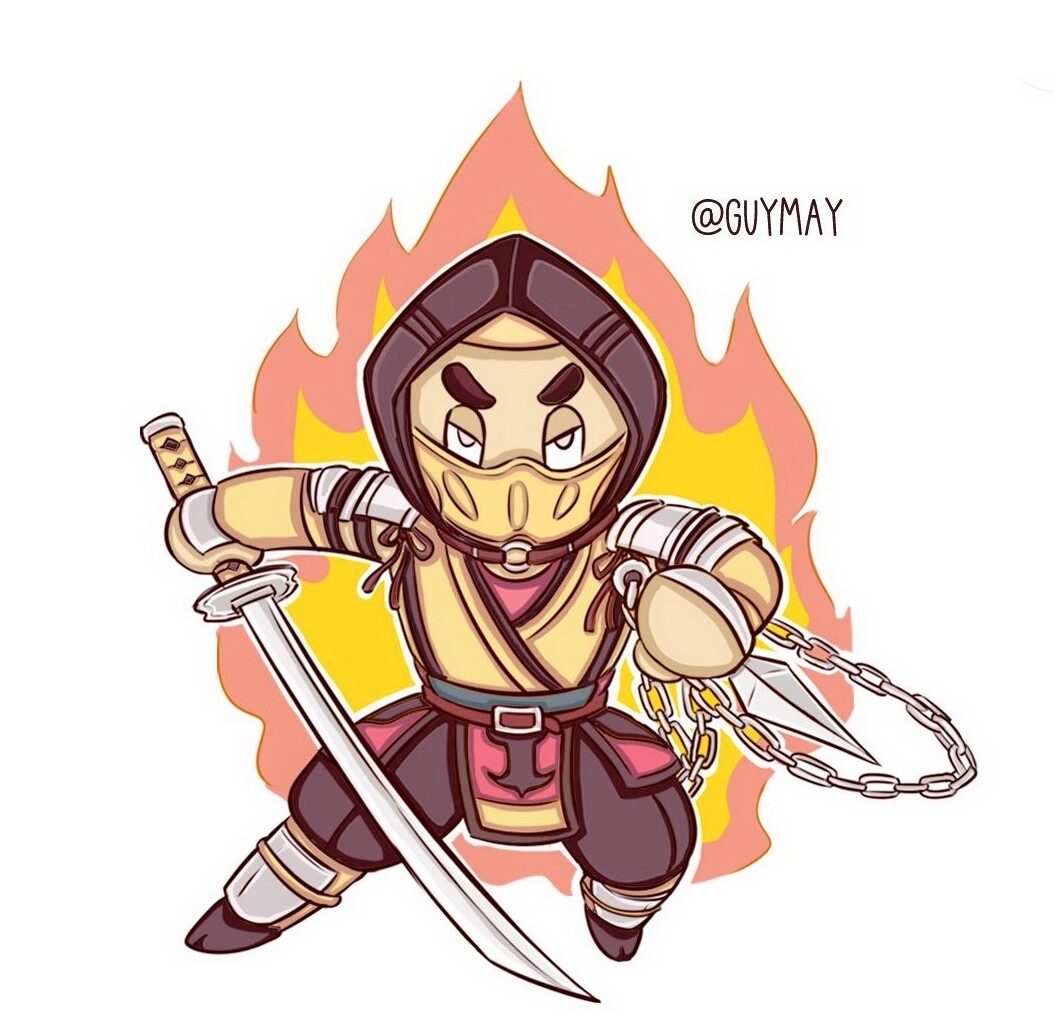 ArtStation - MK11 Scorpion