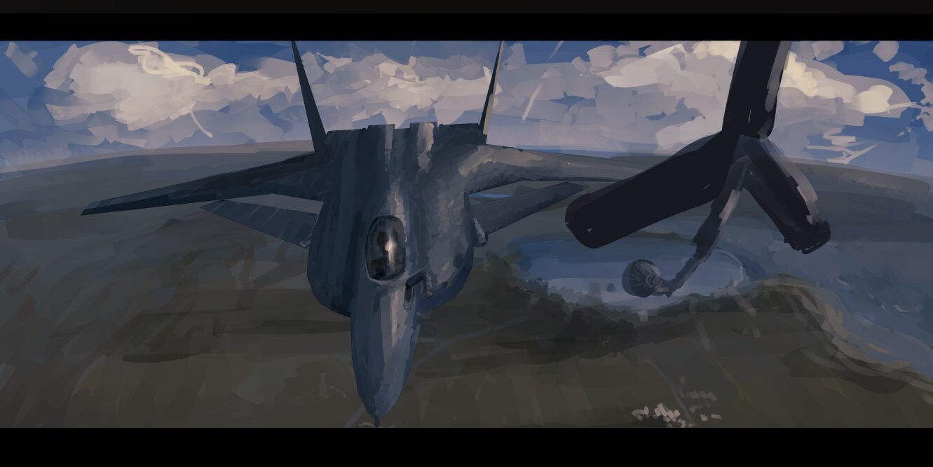 ArtStation - Sukhoi Su-45 'Sokol'
