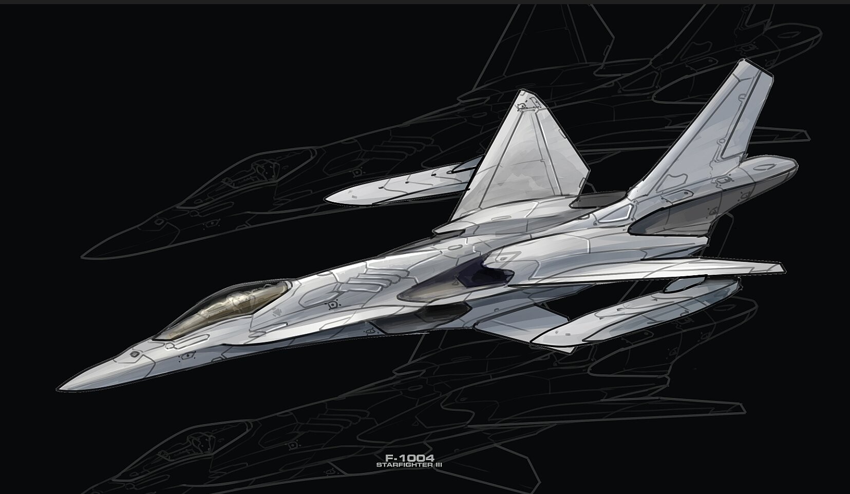 AST21 - F-1004 'Starfighter II'