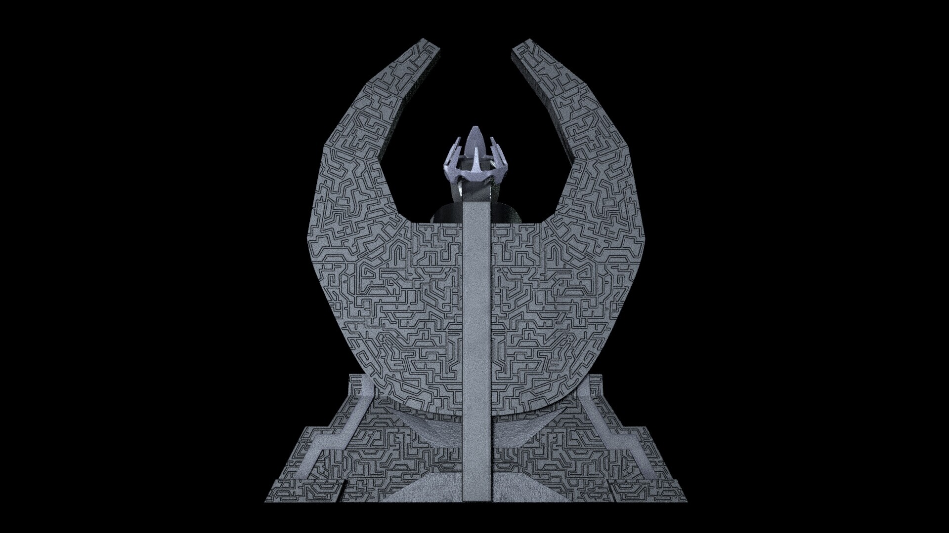 Kelly Zheng - Alien King Throne (WIP)