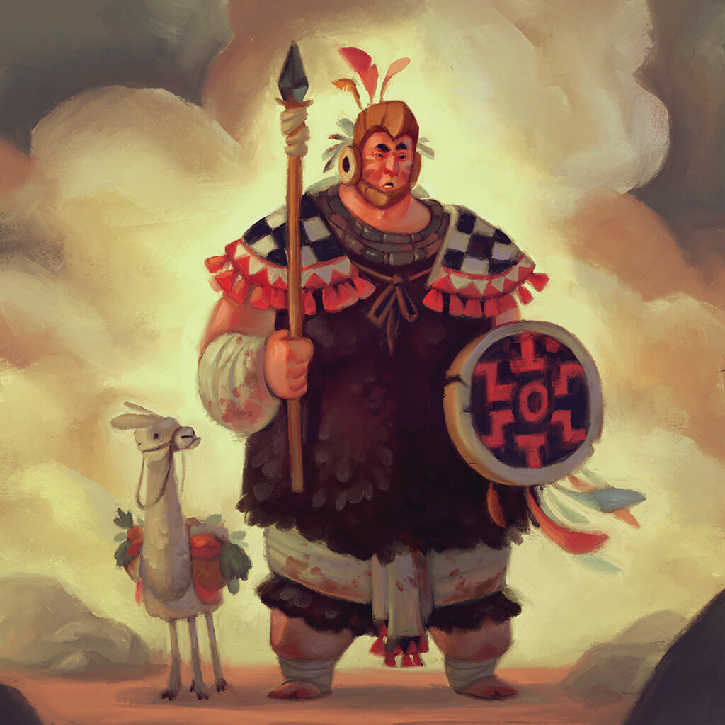 ArtStation - Aztec Warrior