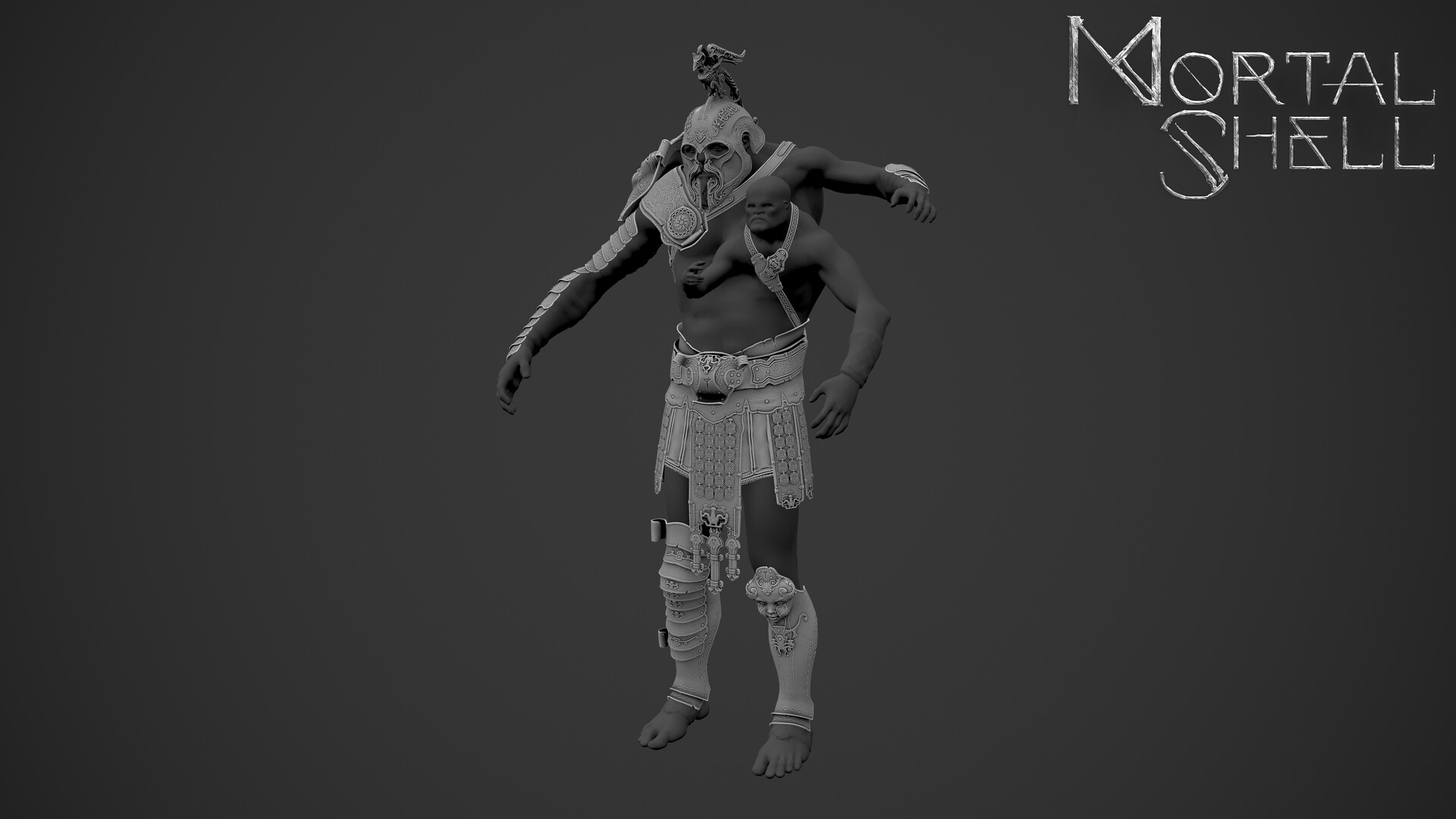 ArtStation - Mortal Shell Crucix, The Twiceborn armor