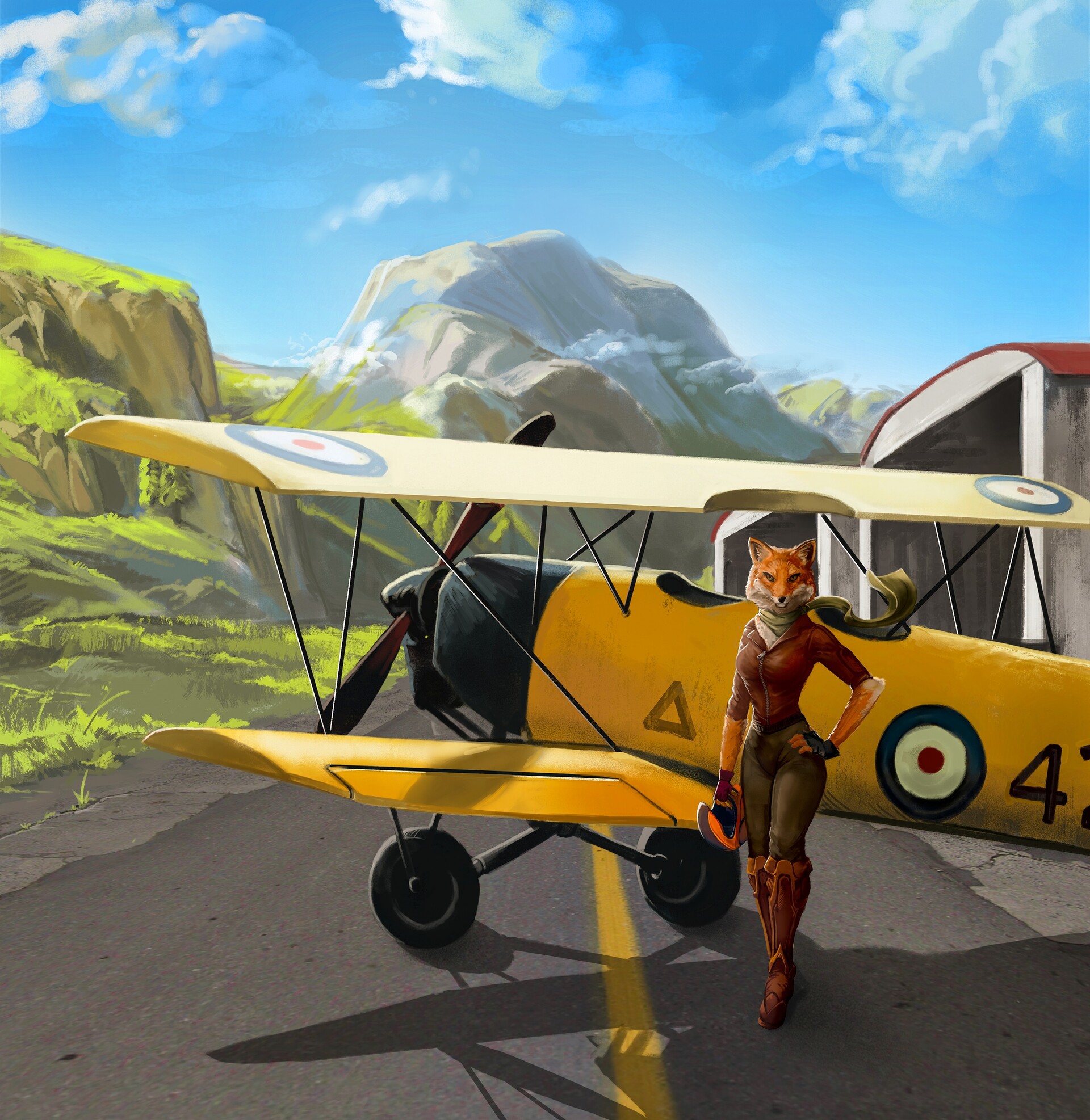 ArtStation - Pilot Jones