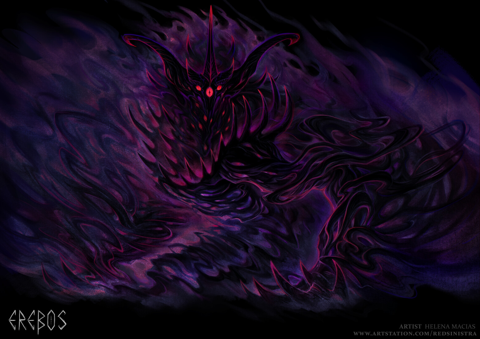 ArtStation - Personal Project - Erebos Concept Art