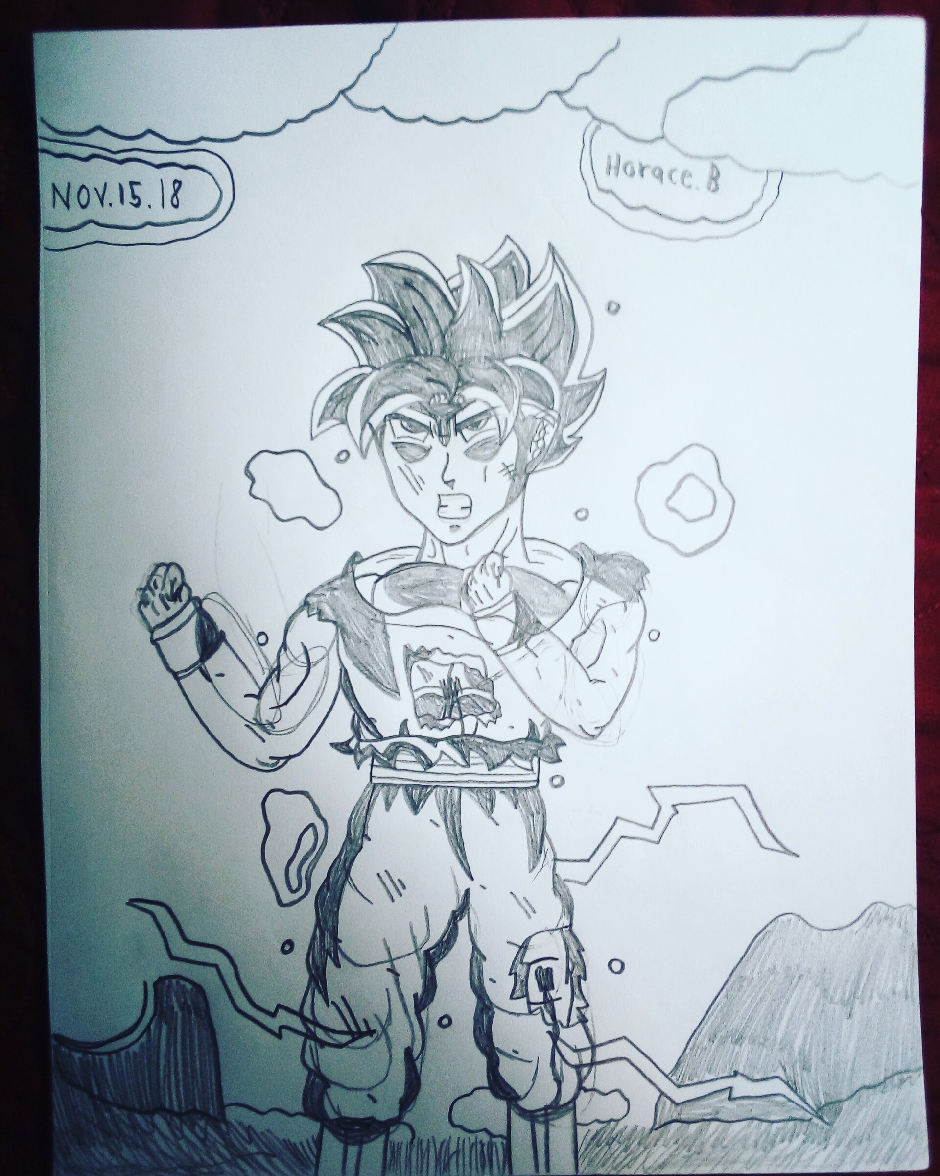 ArtStation - Goku Dbs Manga sketches!