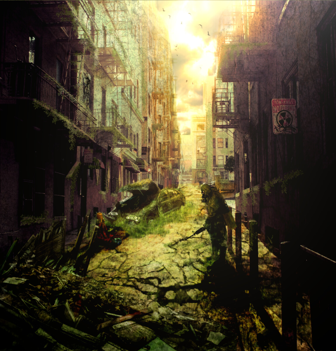 ArtStation - The Final Days - Apocalyptic Style Concept Art