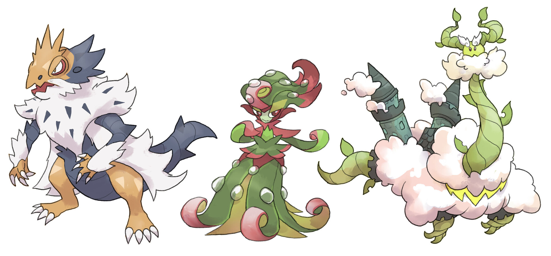 Mark Mesmay - Assorted Fakemon